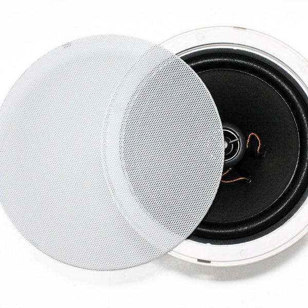 6-Inch Trimless In-Ceiling Speaker - 70V High-Fidelity Commercial Sound ...