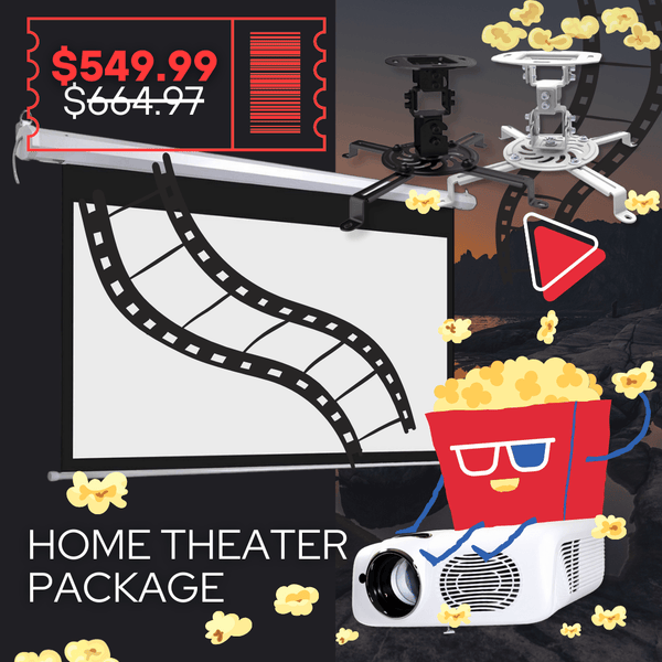 Affordable Ultimate Home Theater Experience Bundle | Deluxe Cinema ...