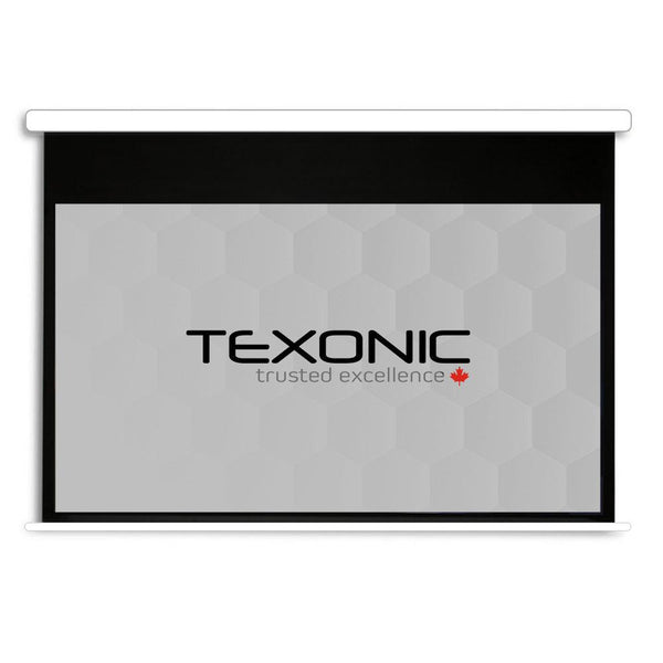 120" Motorized Matte Grey Projector Screen - High Contrast – TEXONIC AV Inc